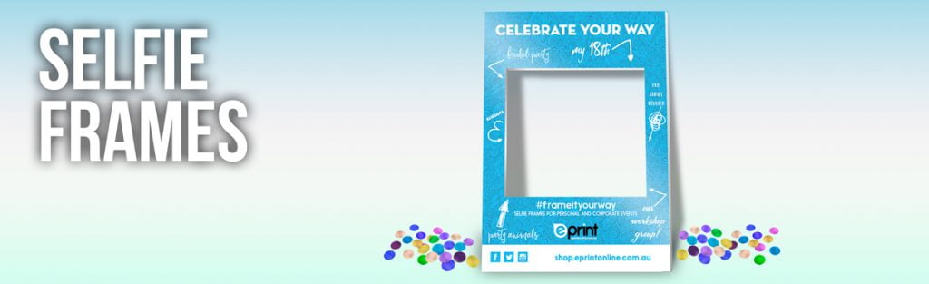 Selfie Frames Printed | Instagram Frame Props | ePrint Online